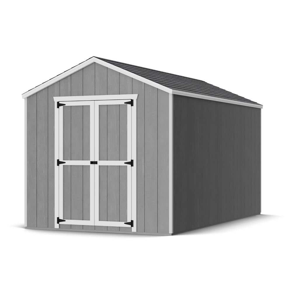 Little Cottage Co. Value Gable 8 ft. x 14 ft. Outdoor Wood Storage Shed ...