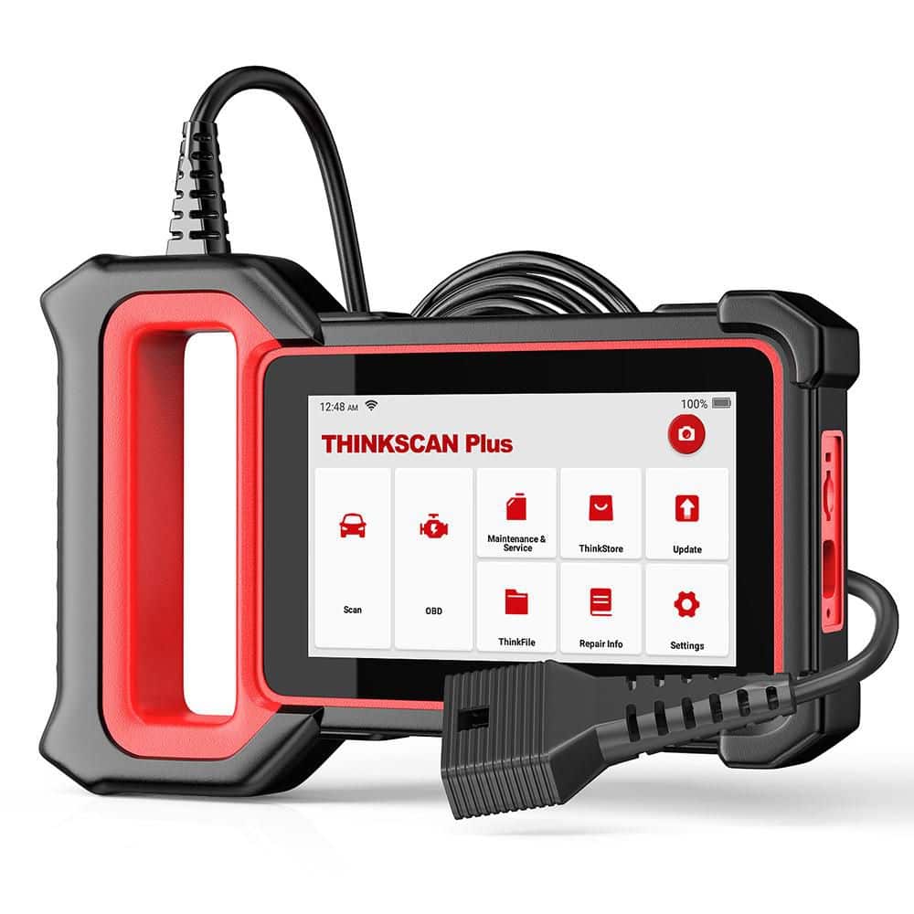 Thinkcar 5 in. OBD2 Scanner Car Code Reader Professional Tablet Vehicle ...