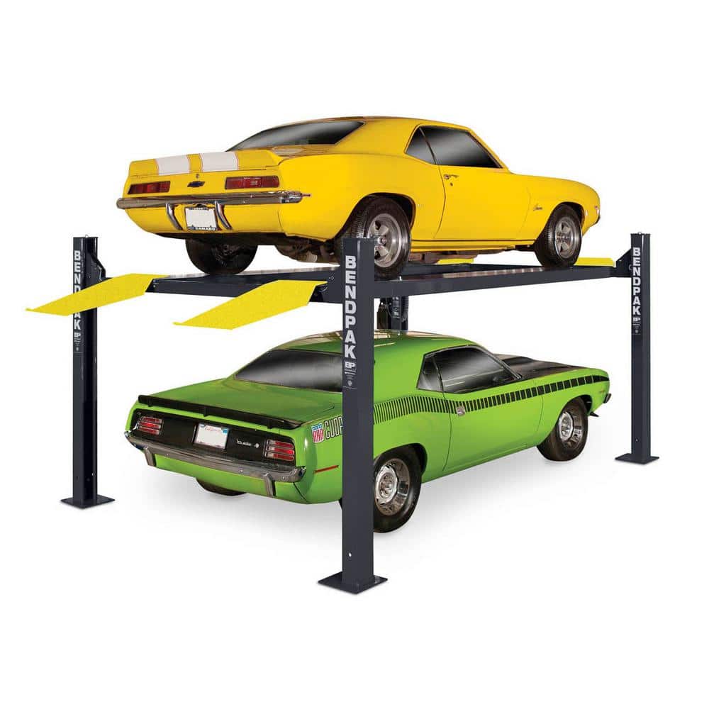 BENDPAK HD-9XL 4 Post Car Lift 9000 lbs. Capacity - Extended Length ...