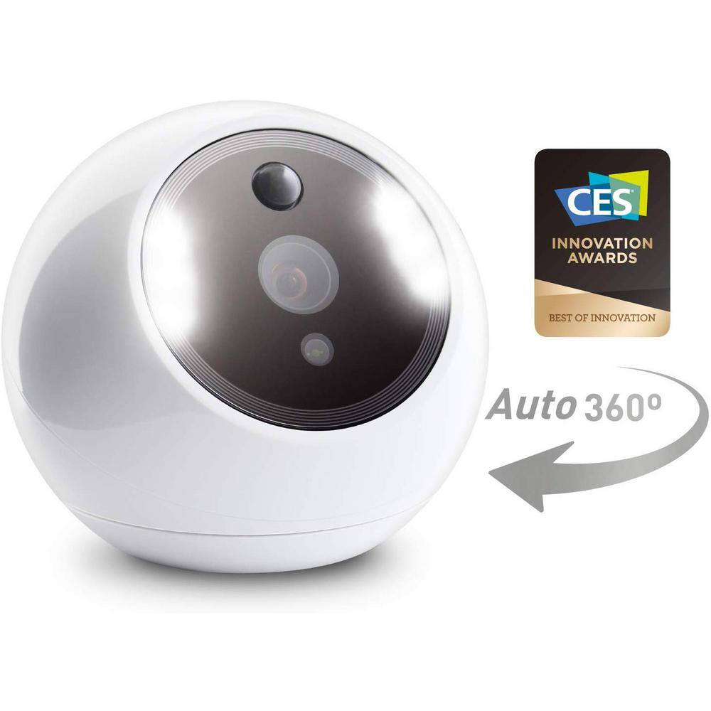 Amaryllo Apollo Wired 1080P Indoor Auto PTZ Smart Security Camera with ...