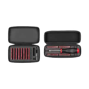 TEKTON 4 mm Precision Bit Set with Driver and Case (97-Piece) DBA93100 ...