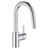 GROHE Concetto Single-Handle Dual Spray Pull-Out Sprayer Kitchen Faucet ...