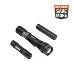 Defiant 1000 Lumens LED Slide-to-Focusing Aluminum Flashlight 90704 ...