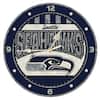 The Memory Company NFL-12 in. Seahawks Art Glass Clock NFL-SSH-274 ...