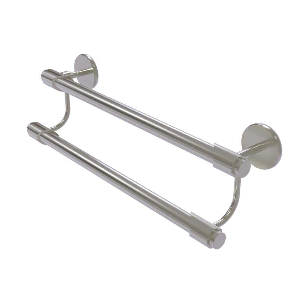 Allied Brass Tribecca Collection 30 in. Wall Mounted Double Towel Bar ...