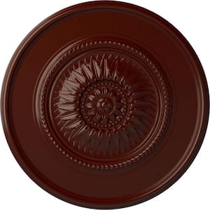 Ekena Millwork 29-3/4 in. x 1-1/2 in. Wigan Urethane Ceiling Medallion ...