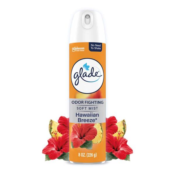 Glade 8 oz Hawaiian Breeze Scent Air Freshener Spray (6-Pack) 377347 ...