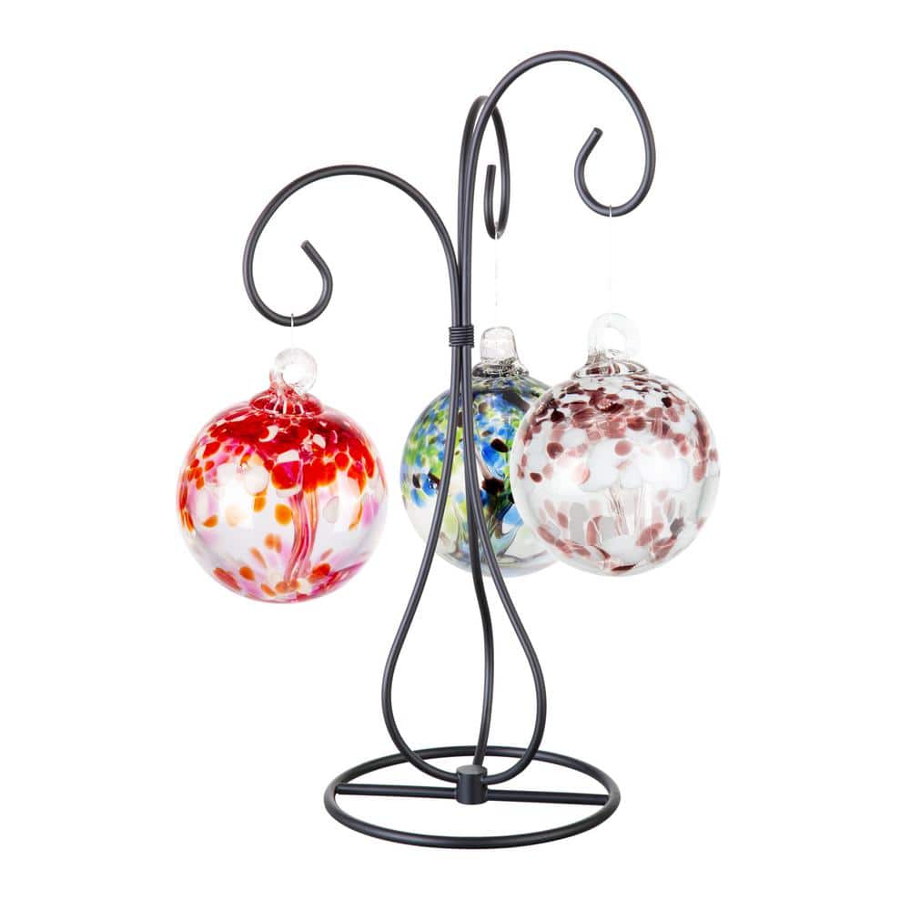 Dale Tiffany Tree Of Life 3 4 in. Multi-Color Hand Blown Glass Balls ...