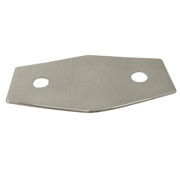 Westbrass Two-Hole Remodel Cover Plate for Bathtub and Shower Valves ...