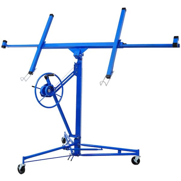 Sudzendf Blue Drywall Panel hoist Drywall Lift Rolling Panel Hoist Jack ...