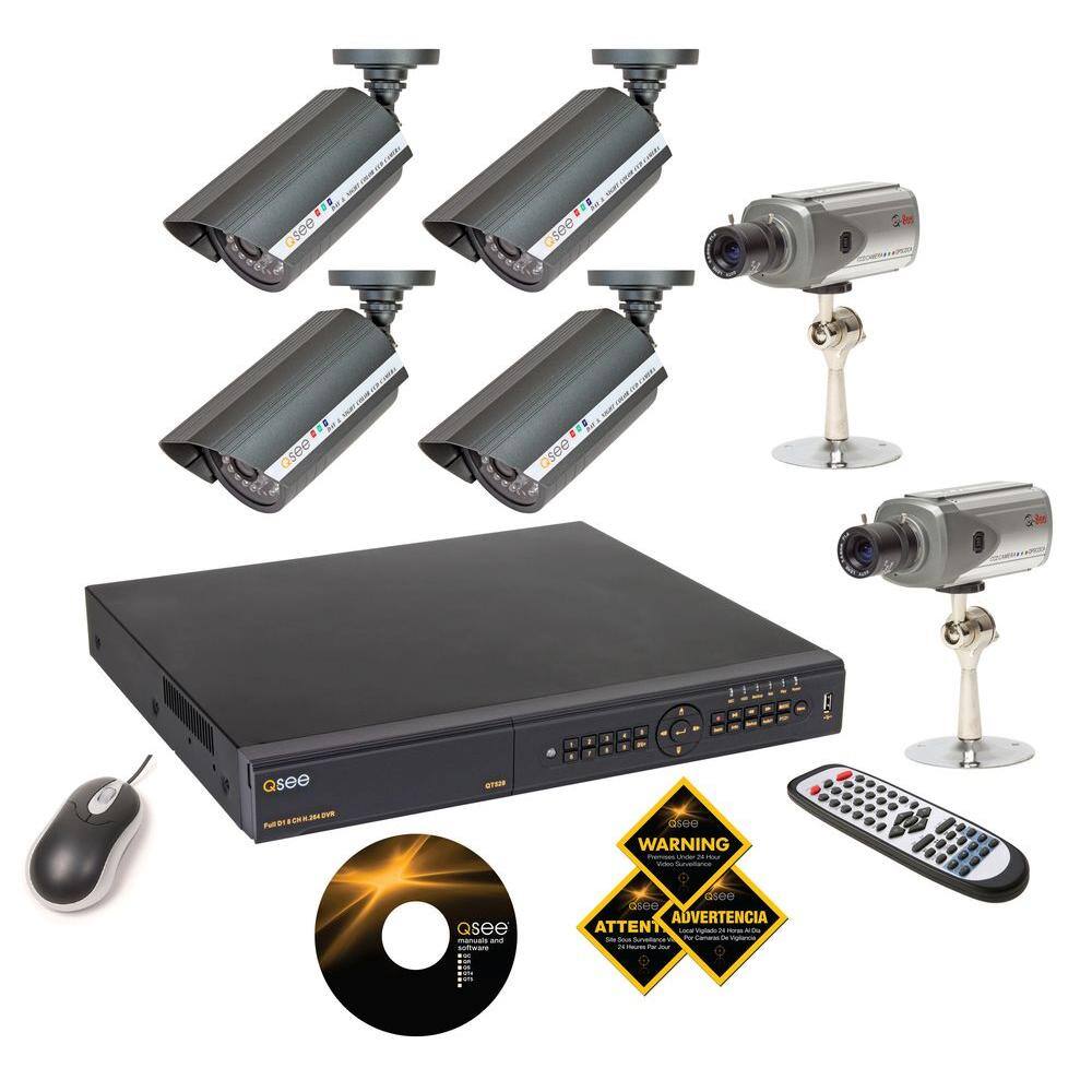 Q-SEE Advanced Series 8 Channel 1 TB Hard Drive Surveillance System ...