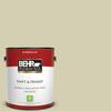 BEHR PREMIUM PLUS 1 gal. #MQ6-55 Pale Ivy Flat Low Odor Interior Paint ...