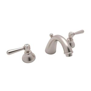 ROHL Viaggio 8 in. Widespread 2-Handle Bathroom Faucet in Polished ...