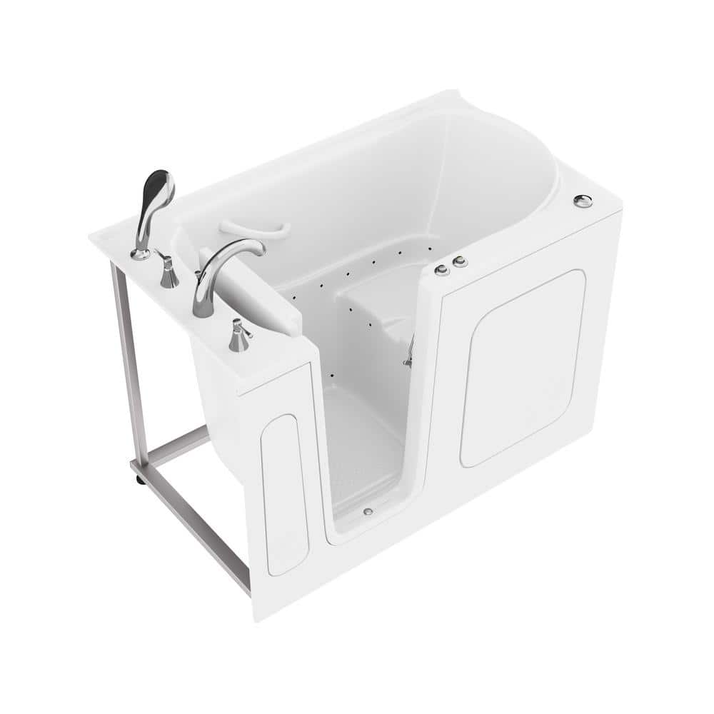 Universal Tubs HD Series 30 in. x 54 in. Left Drain Quick Fill Walk-In ...