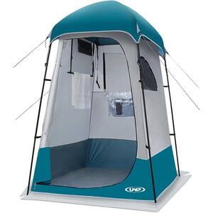 1-Person ‎Blue Zipper Outdoor Camping Privacy Shower Tent Dressing Room ...