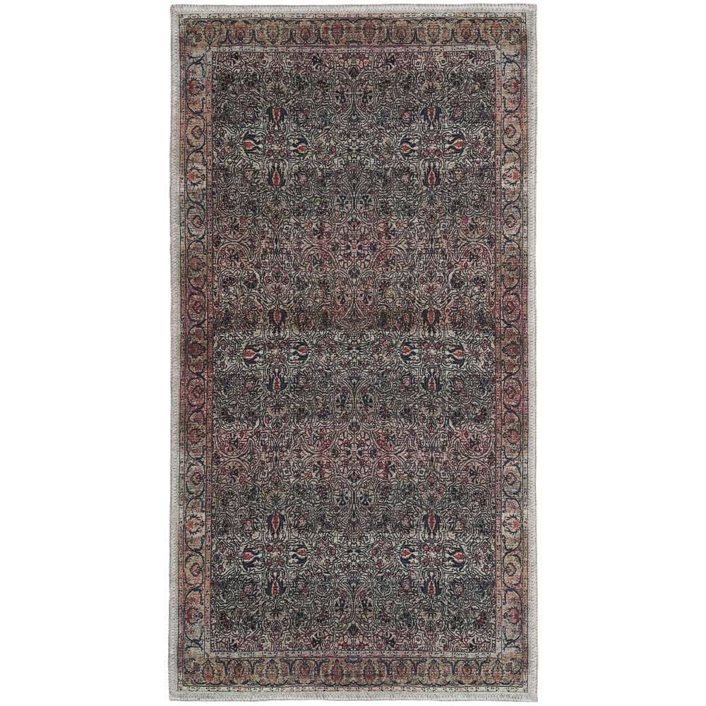 Nourison Machine Washable Brilliance doormat 2 ft. x 4 ft. Repeat ...