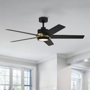 Designers Fountain Cassique 52 in. Integrated LED Indoor/Outdoor Matte ...