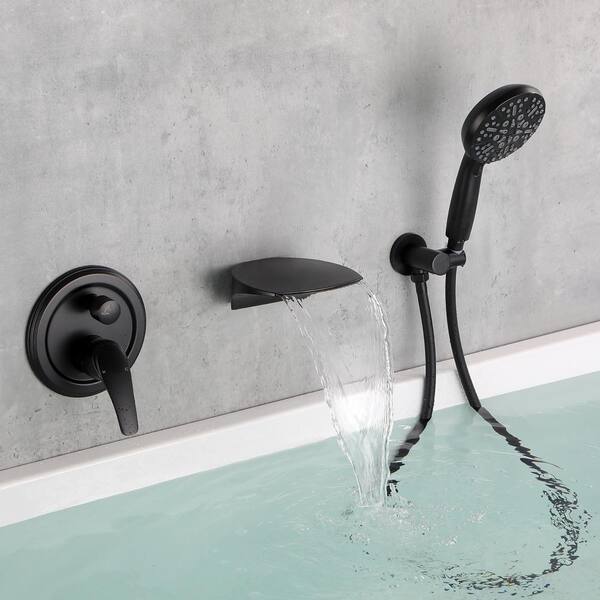 Bathtub faucet with sprayer store