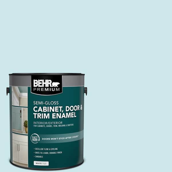 BEHR PREMIUM 1 gal. #MQ3-52 Ethereal Mood Semi-Gloss Enamel Interior ... BEHR PREMIUM 1 gal. #MQ3-52 Ethereal Mood Semi-Gloss Enamel Interior ...