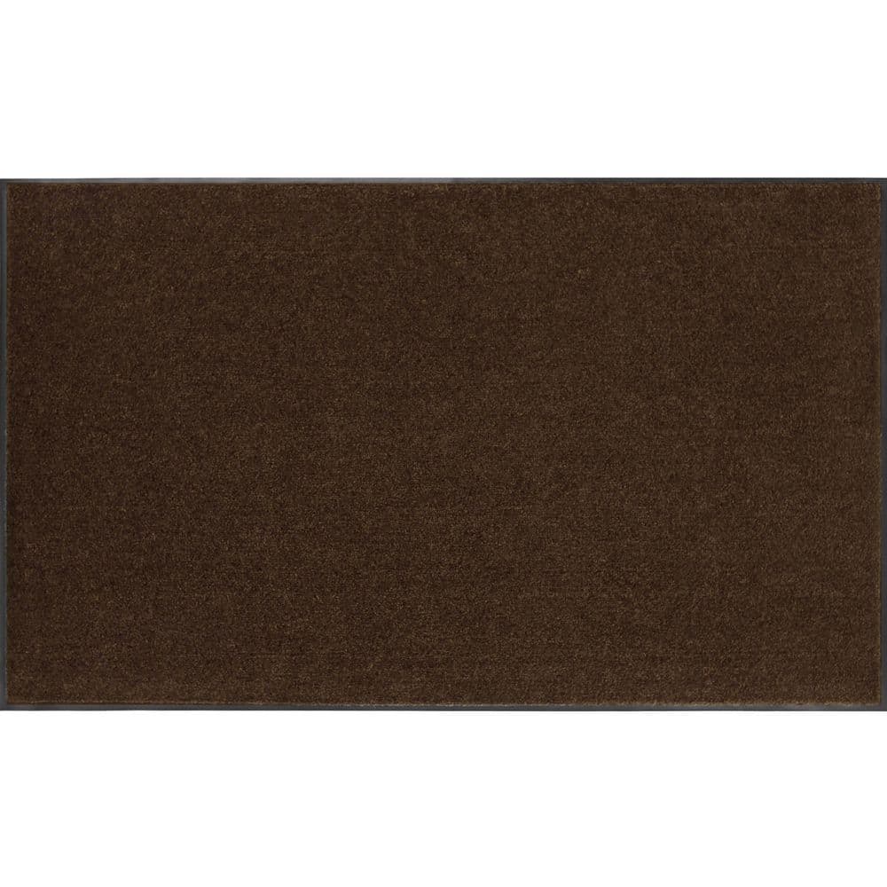 Apache Mills Saniguard Standard Tuff Walnut 2 ft. x 3 ft. Antimicrobial ...