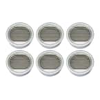 Air Vent 2 in. Mini Louvers (Sold 6 Louvers per Bag, 6-Bags per Carton ...