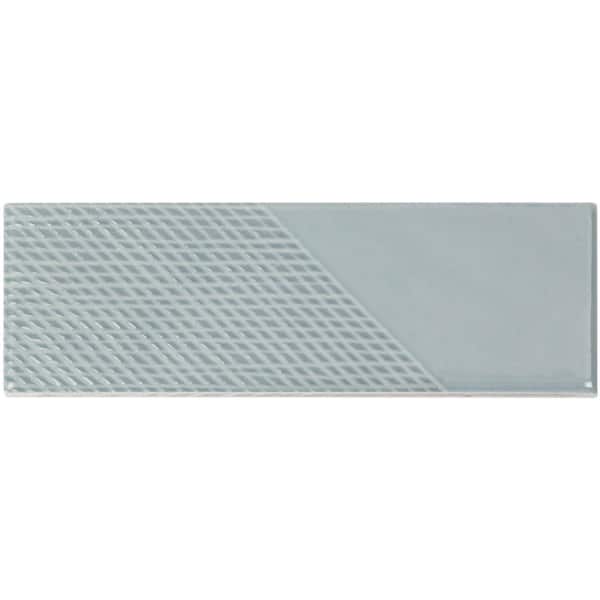 Ivy Hill Tile Ace Blue 2 in. x 8 in. x 9 mm Polished Ceramic Ivy Hill Tile Ace Blue 2 in. x 8 in. x 9 mm Polished Ceramic