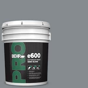 BEHR PRO 1 gal. #PPU26-21 Overcast Semi-Gloss Acrylic Exterior Paint ...