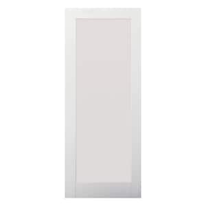 JELD-WEN 28 in. x 80 in. MODA Primed PMT1011 Wood Solid Core Door Slab ...