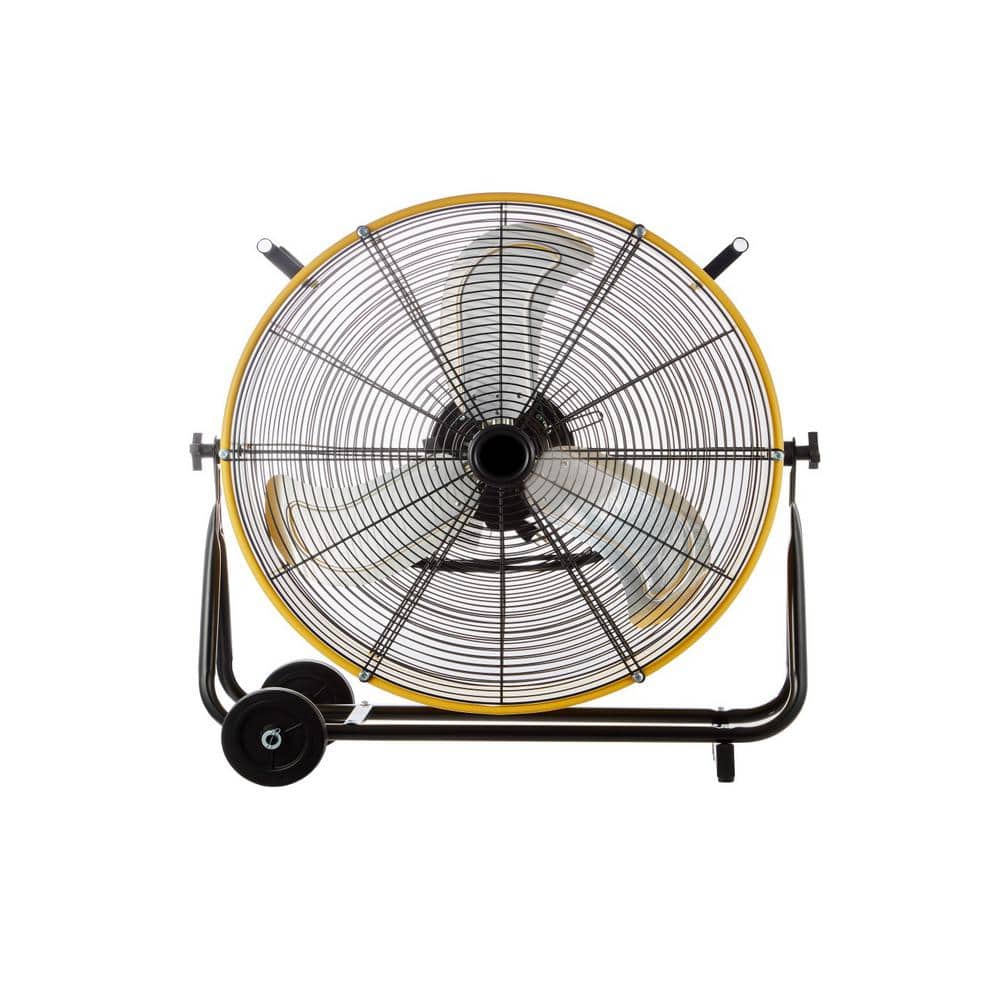 Deeshe 24 in. Industrial Drum Fan 8800 CFM High Velocity 3-Speed Heavy ...