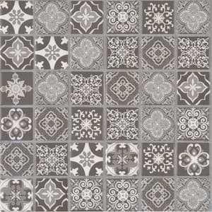 MSI Encaustic Cigno 8 in. x 8 in. Matte Porcelain Patterned Look Floor ...