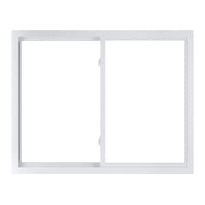 Reviews for American Craftsman 60 in. x 47 in. 70 Series White Sliding ...