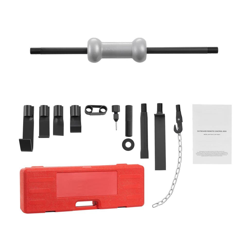 SKYSHALO Dent Puller Kit,10 lbs.13-in-1 Slide Hammer Dent Removal Kit ...