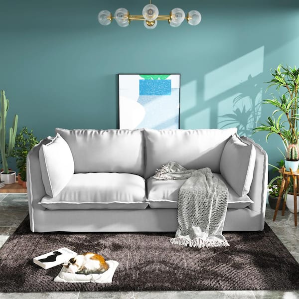 Overstuffed Couches Overstuffed Sofa In Wood For Luxury Living Rooms