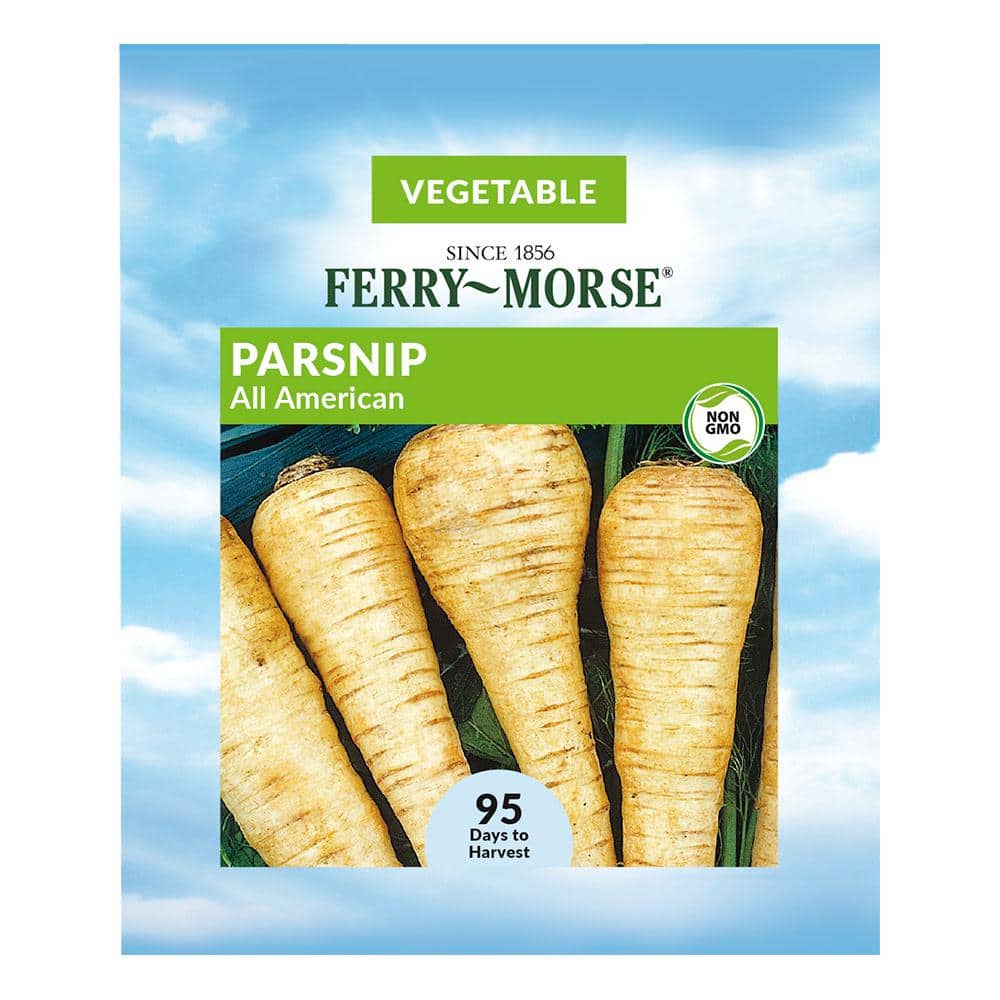 Ferry-Morse Parsnip All American Vegetable Seeds 7492 - The Home Depot