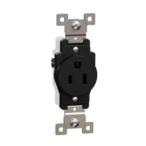 Square D X Series 1-Gang Midsize Plus Duplex Outlet Wall Plate Matte ...