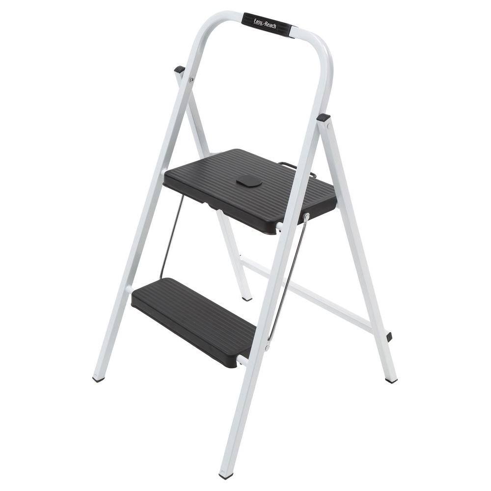 Reviews for Gorilla Ladders 2-Step Steel Skinny Mini Step Stool Ladder ...