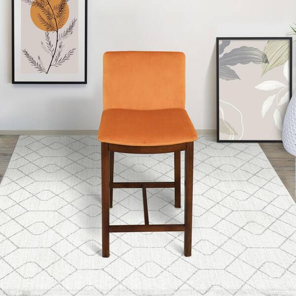 Burnt orange kitchen stools store
