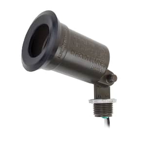 Commercial Electric Gray Outdoor Flood Light Weatherproof Lamp Holder ...