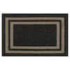 Mohawk Home Basics Hall Border Black 1 ft. 8 in. x 2 ft. 6 in ...