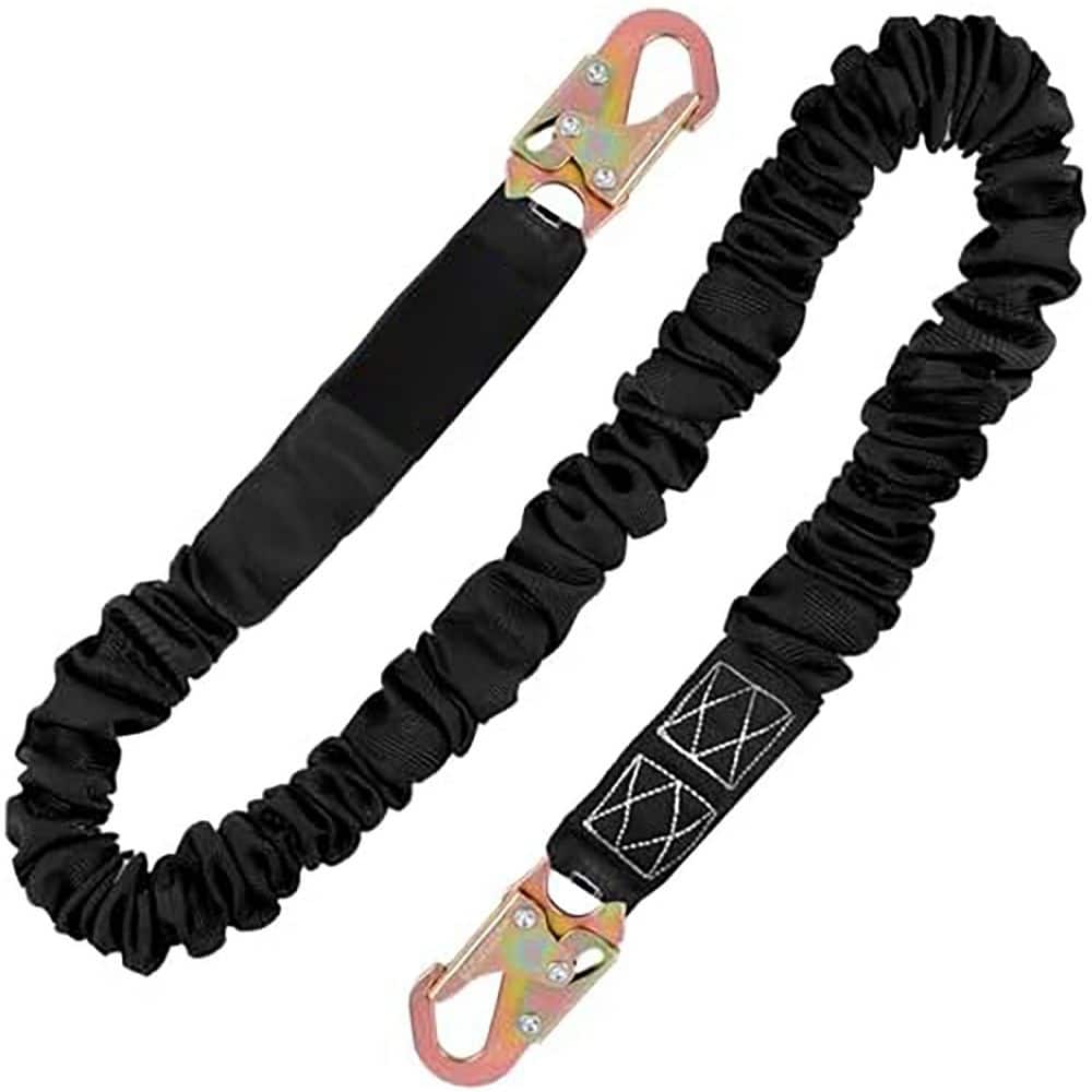 KIWDZFU Retractable Fall Protection Climbing Tree Safety Harness ...