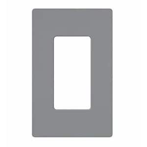 Leviton 1-Gang Black Decora/Rocker Polycarbonate Standard Screwless ...