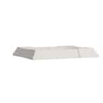 Veranda Adjustable Vinyl Fence Post Base Trim 126111 - The Home Depot