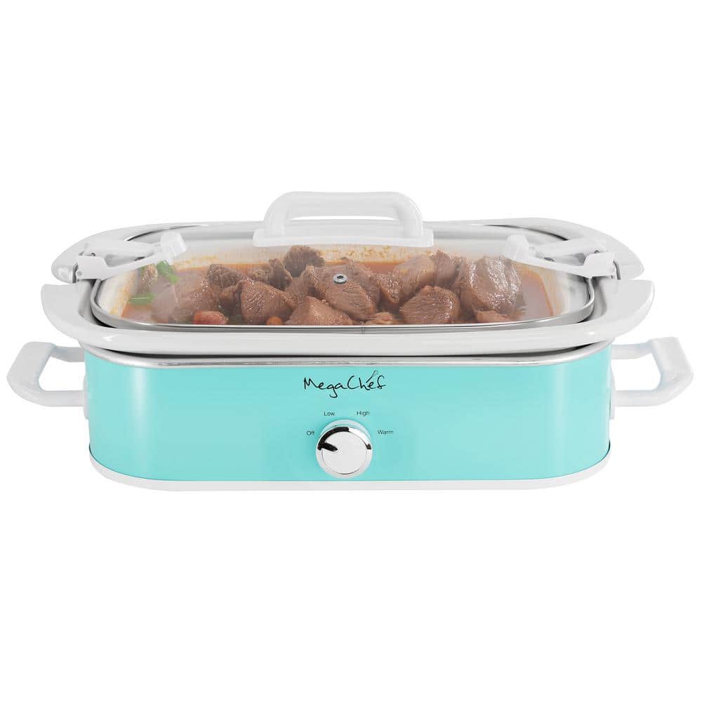 MegaChef 3.5 qt. Casserole Slow Cooker with 3-Temperature Settings in ...