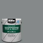 BEHR PREMIUM 1 gal. #N460-5 Slate Rock Solid Color Waterproofing ...