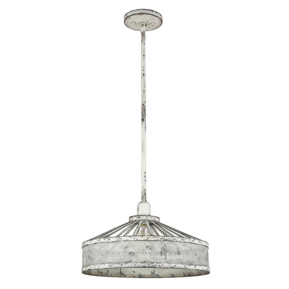 Acclaim Lighting Iris 1-Light Aged Ivory Pendant IN21514AI - The Home Depot