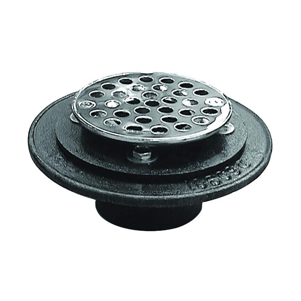 JONES STEPHENS 6-3/4 in. Push-On Shower Drain D60199 - The Home Depot