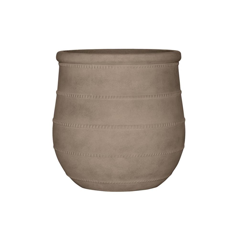 PotteryPots 20.47 in. H Nika Ficonstone Mediterranean Planter Indoor ...