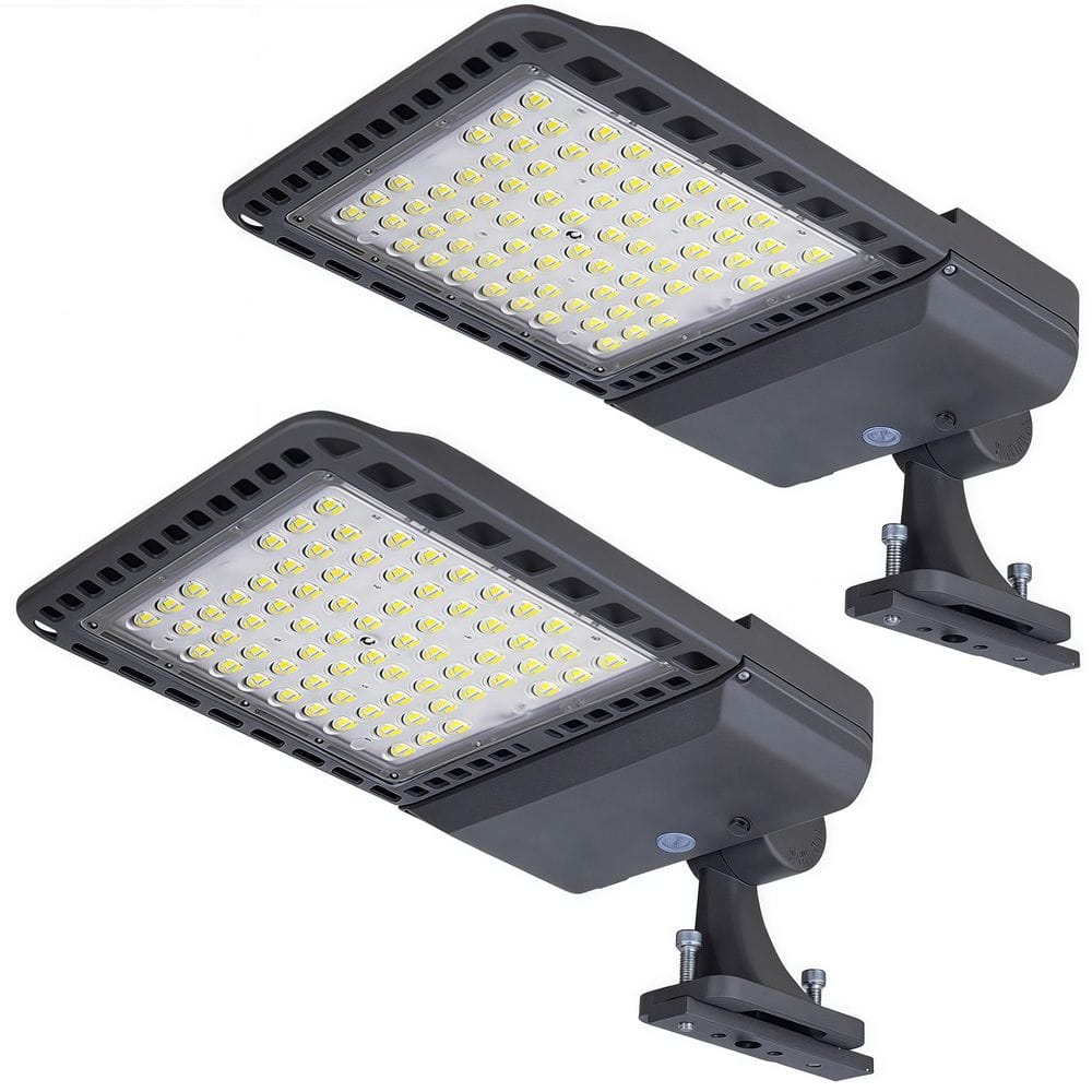 KOAOEIRS 26 in. x 11 in. 39000 Lumens Bronze Integrated LED Arm Mount ...