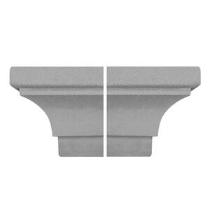 Coraform Italian C-559 6.5 in. x 5.25 in. x 6 in. Gray Composite Sill ...