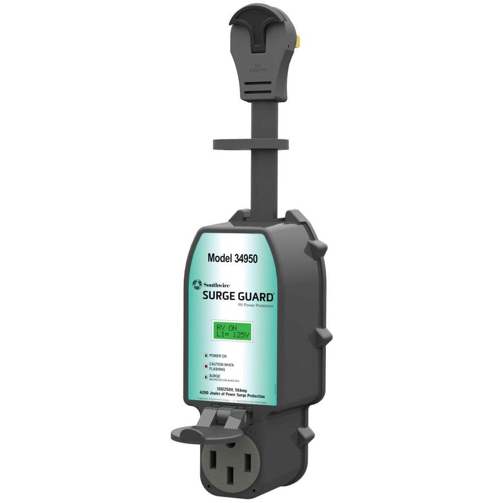 Technology Research Full Protection Portable Surge Guard with LCD ...